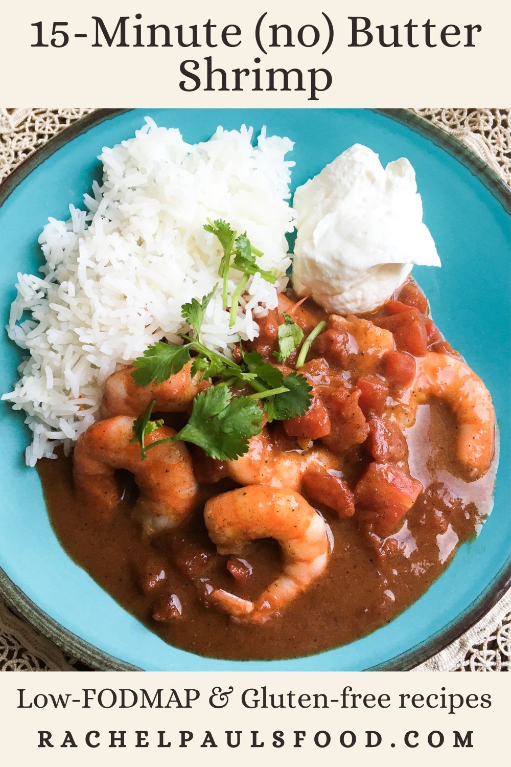 Taste of India: Low-FODMAP (no) Butter Shrimp; Gluten-free, Dairy-free ...