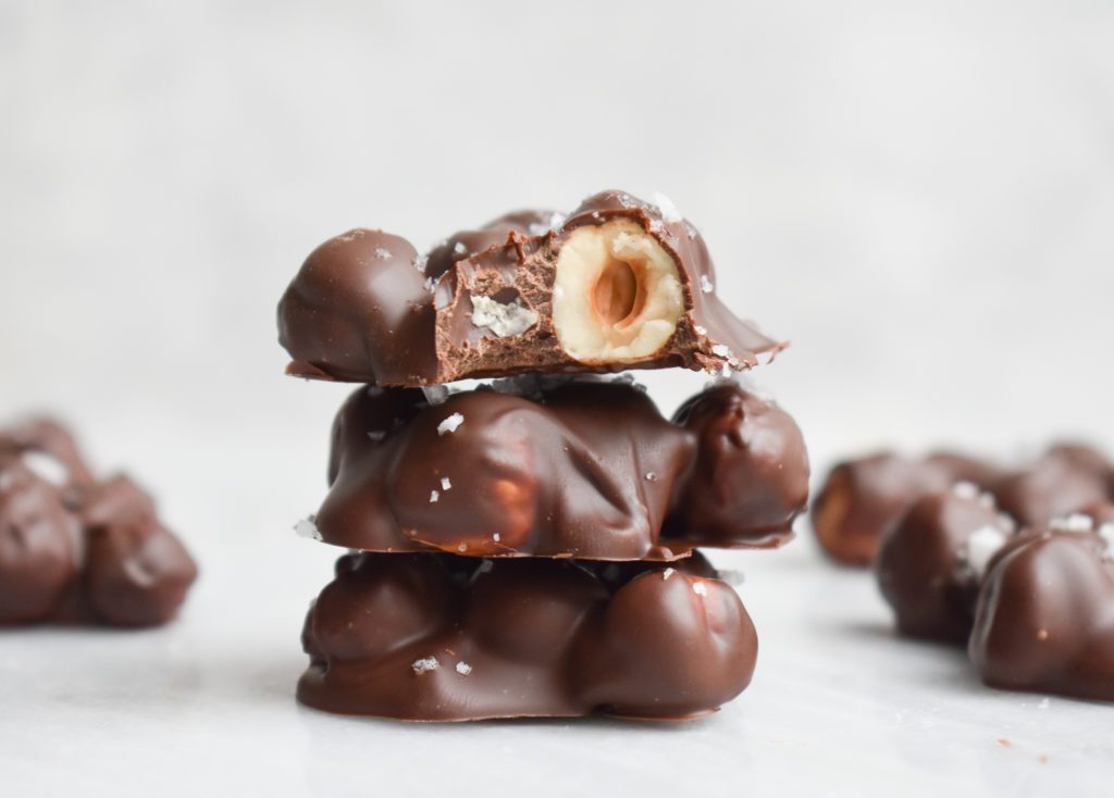 Low-FODMAP Salted Chocolate Hazelnut Clusters; Gluten-free, Vegan | Dr ...