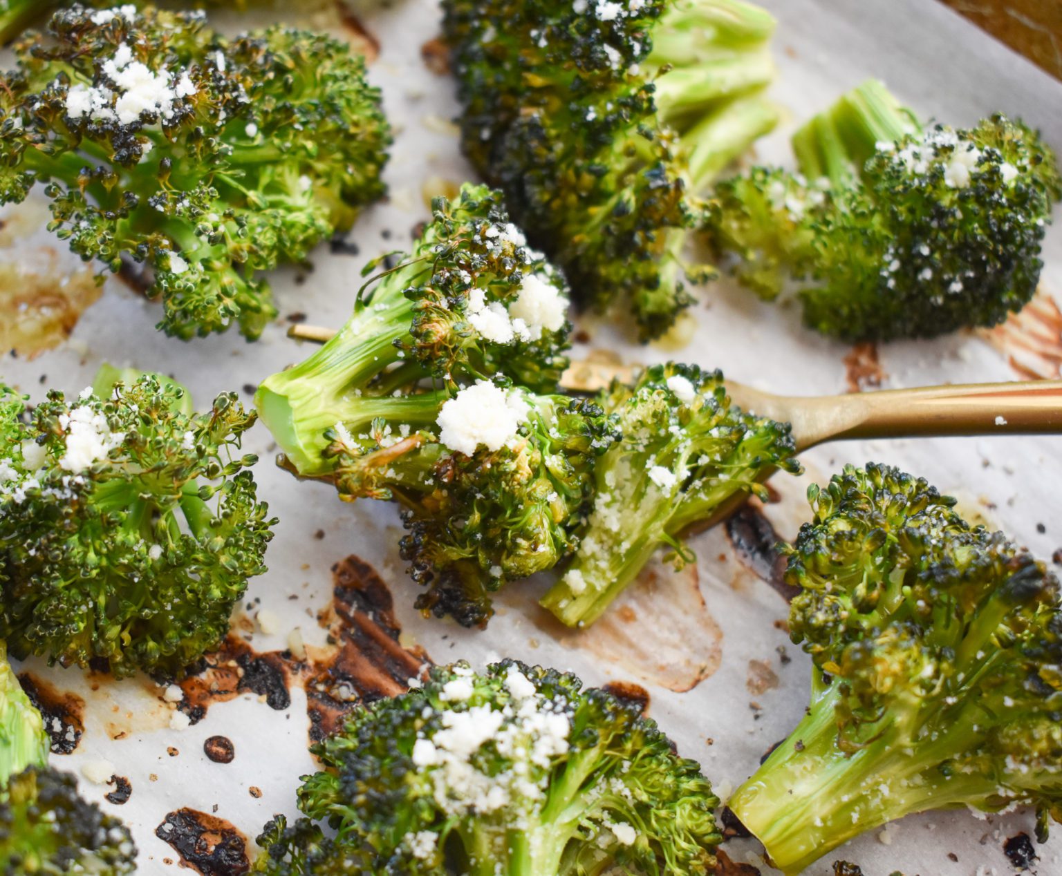 Easy Low-FODMAP Sheet Pan Roasted Broccoli; Gluten-free | Dr. Rachel Pauls