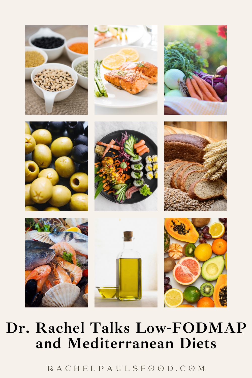 Dr. Rachel Talks Low-FODMAP and Mediterranean Diets; Eating for Health ...