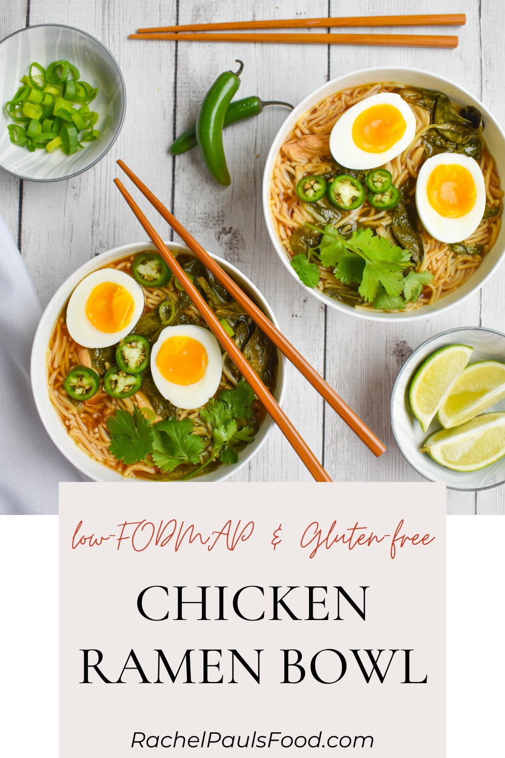Low-FODMAP & Gluten-free 30-Minute Chicken Ramen Bowl with Bok Choy ...