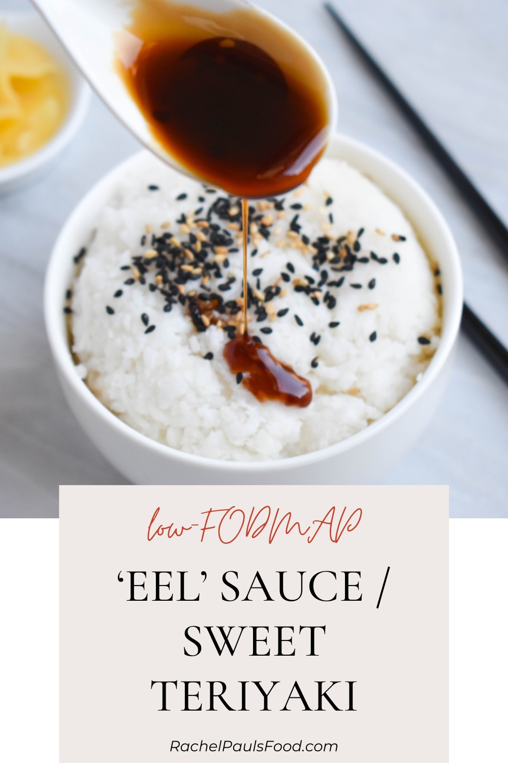 Three Ingredient ‘Eel’ Sauce / Sweet Teriyaki; Low-FODMAP, Gluten-free ...