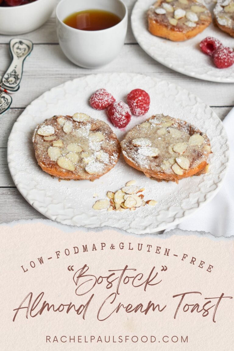 Easy Low-FODMAP & Gluten-free French Bostock (Almond Toast) | Dr ...