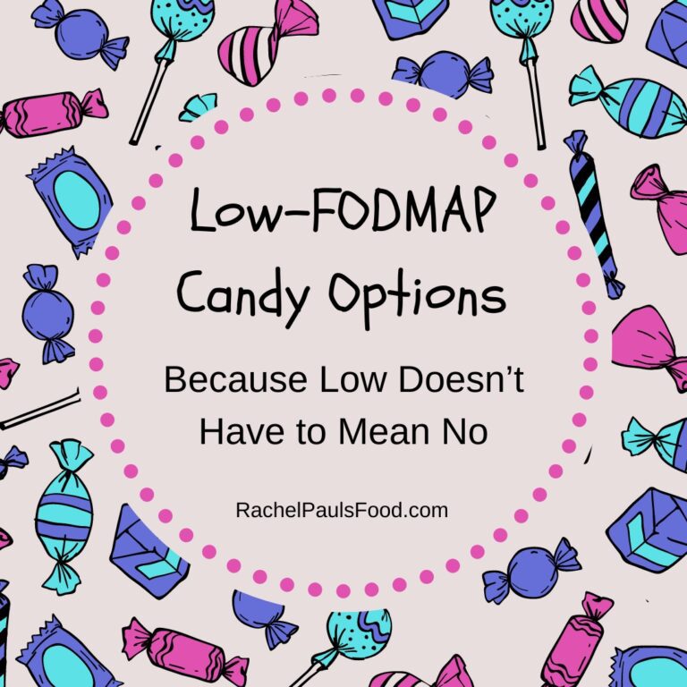 Dr. Rachel's Low-FODMAP Chocolate & Candy Options; Because Low Doesn't ...