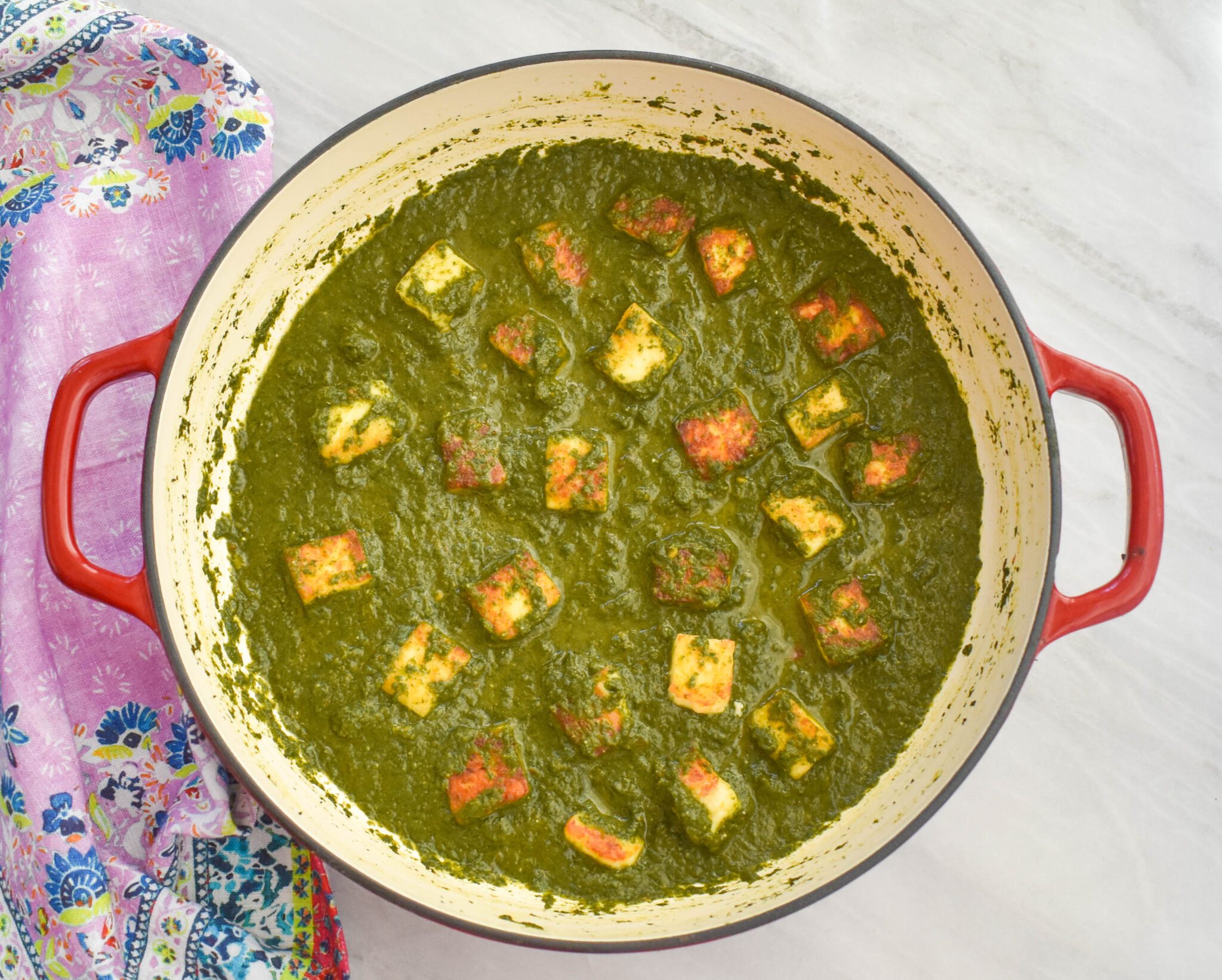 Low-FODMAP & Gluten-free Palak Paneer (Indian Spinach with Cheese) | Dr ...