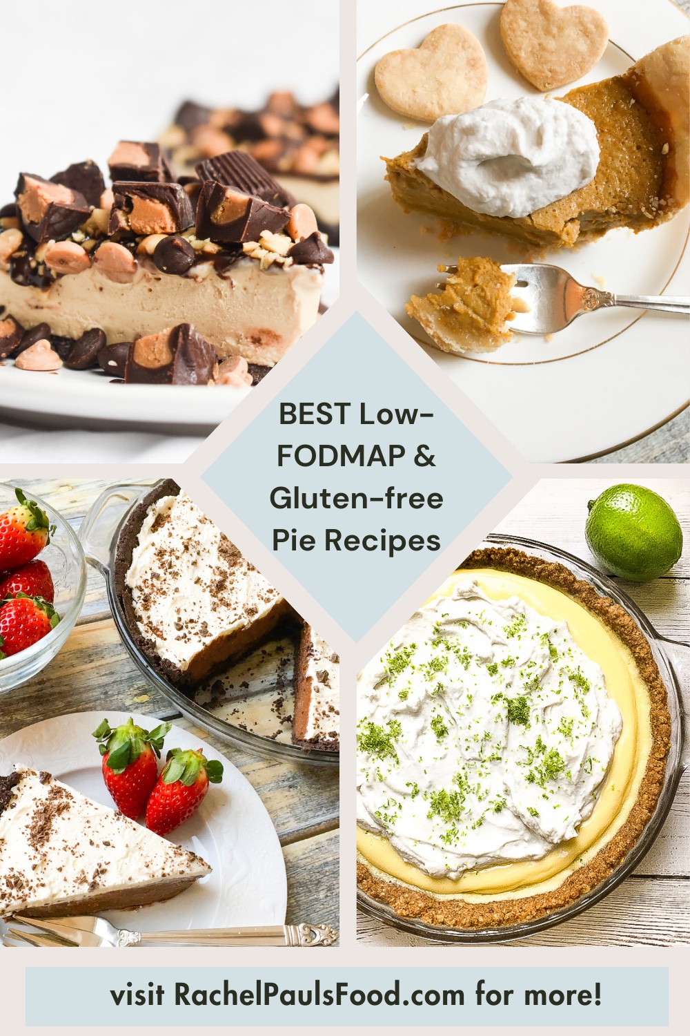 Dr. Rachel's Best Low-FODMAP Pie and Tart Recipes; Gluten-free, IBS ...