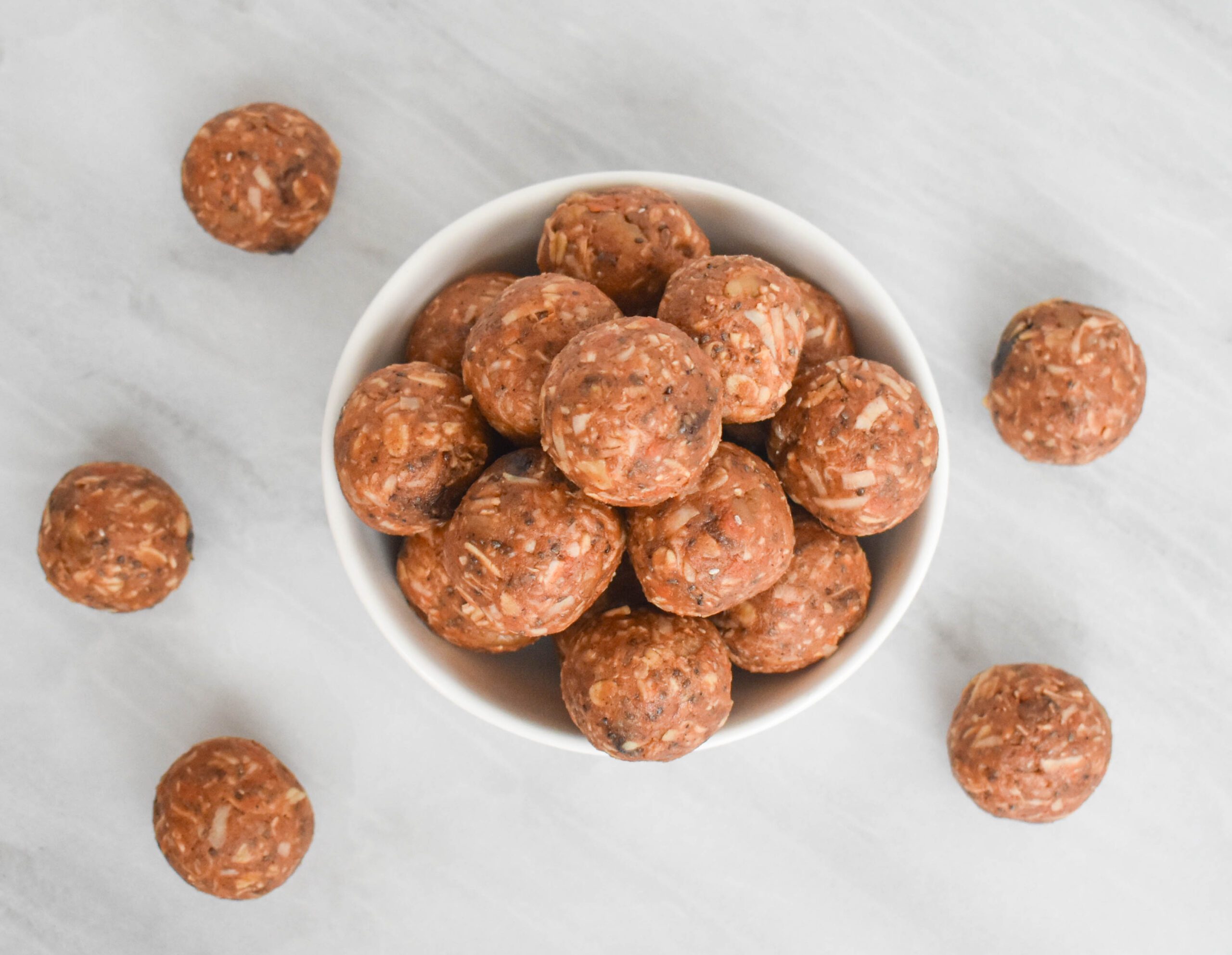 No-Bake Carrot Cake Energy Bites; Low-FODMAP, Gluten-free, Vegan | Dr ...