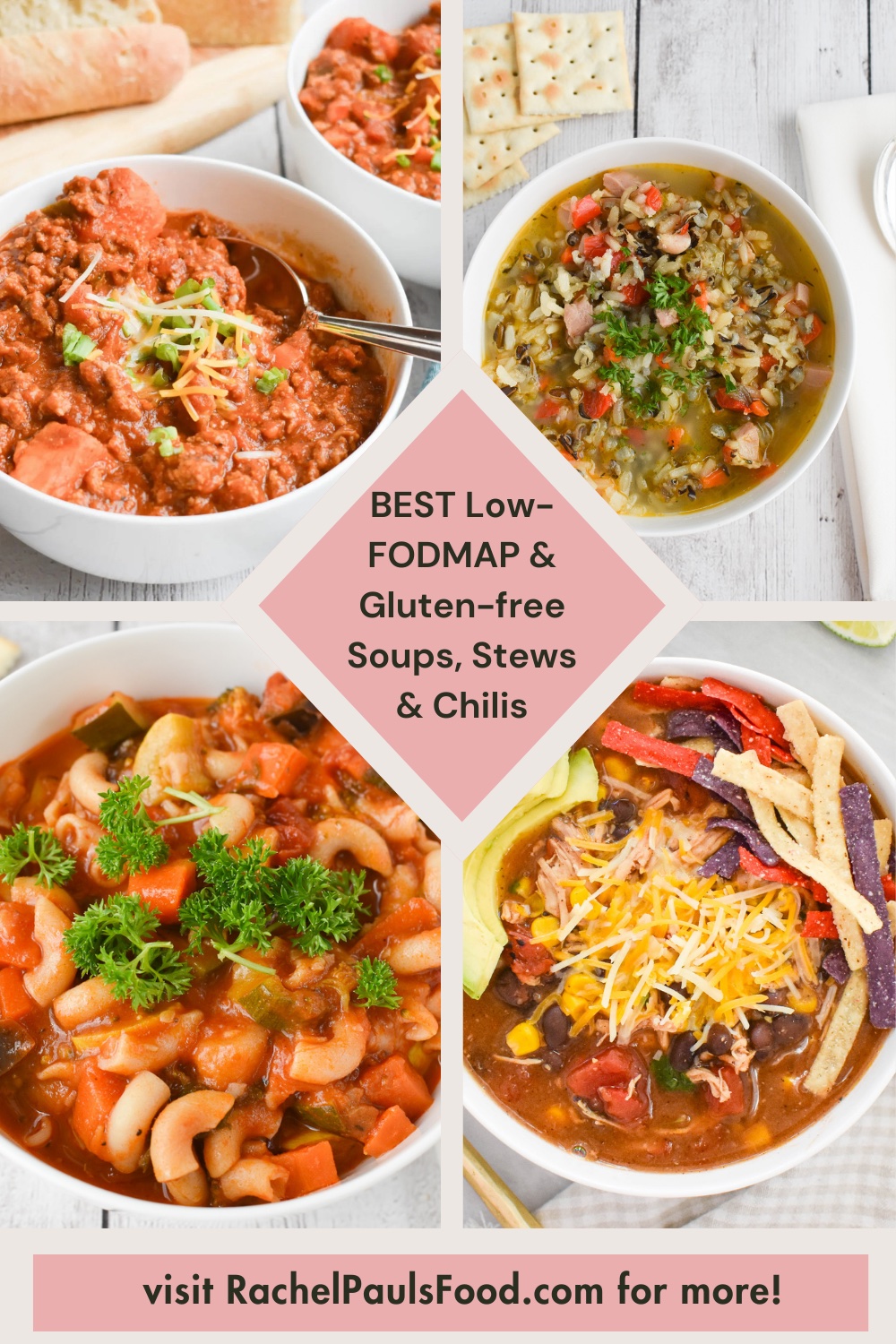 The BEST Low-FODMAP Soups, Stews & Chilis; Gluten-free | Dr. Rachel Pauls