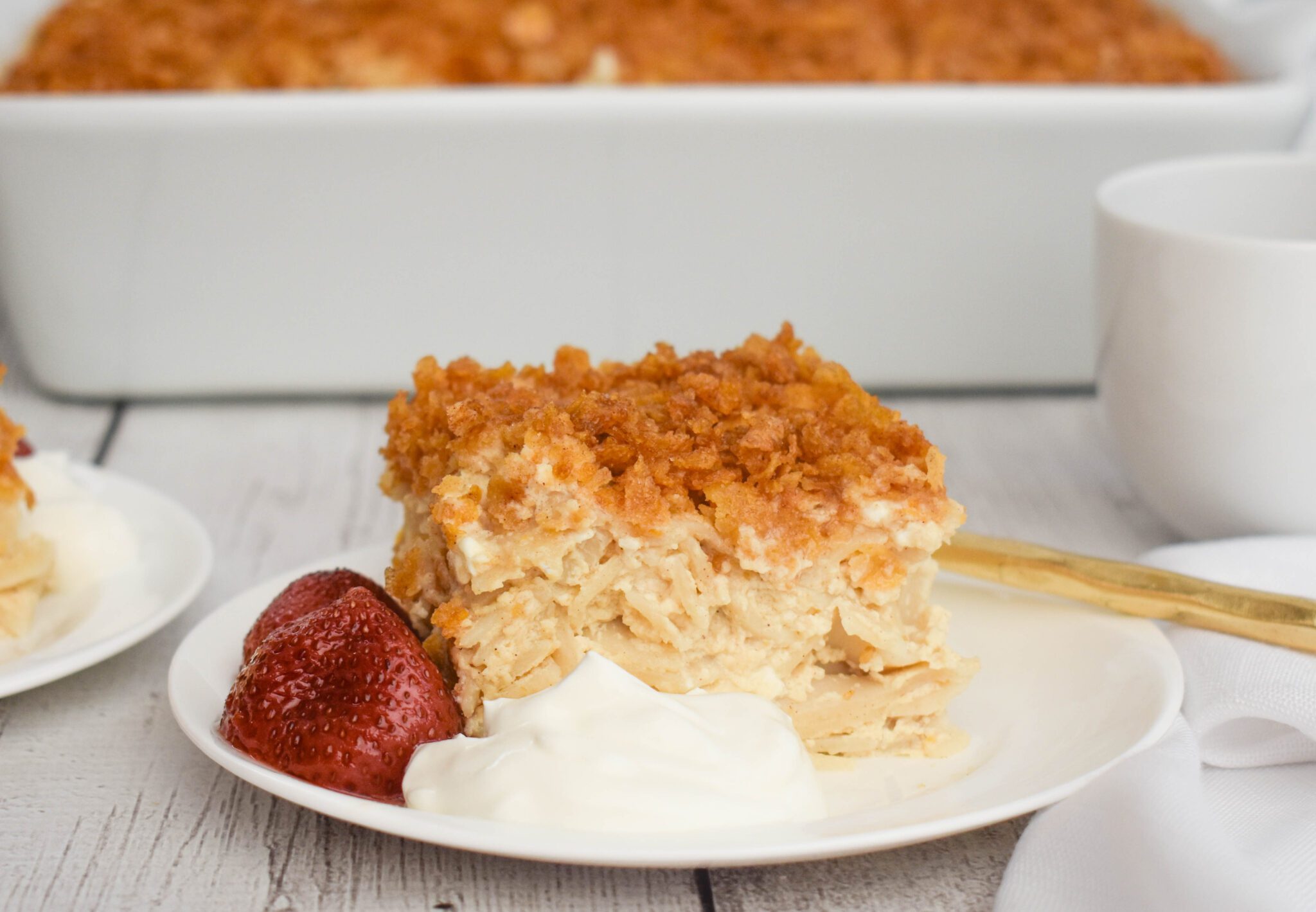 Low-FODMAP & Gluten-free Sweet Noodle Kugel | Dr. Rachel Pauls