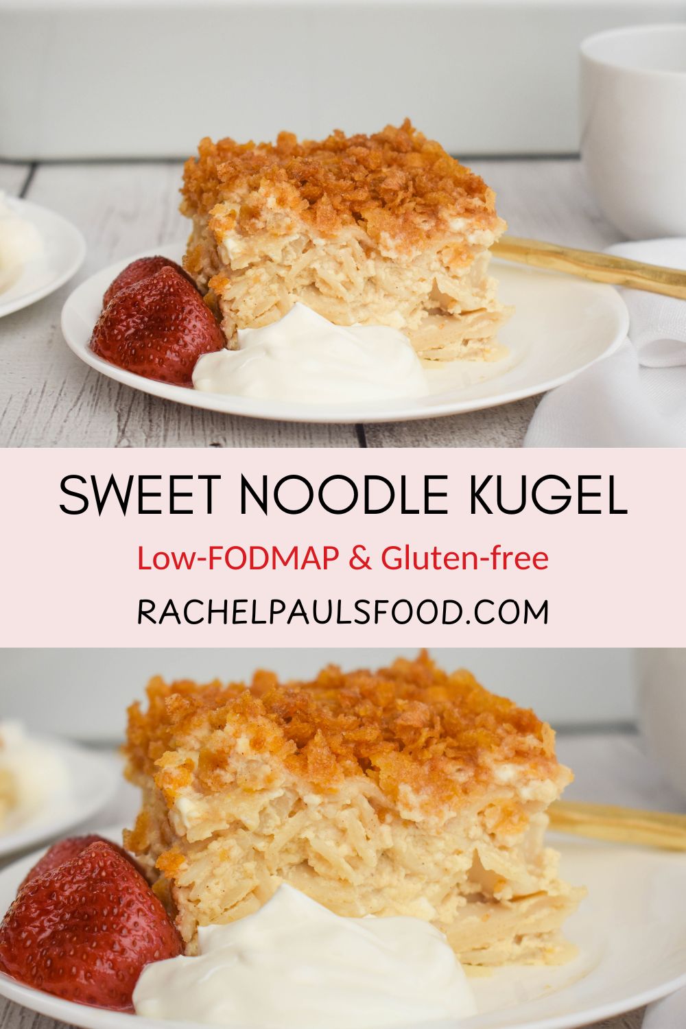 Low-FODMAP & Gluten-free Sweet Noodle Kugel | Dr. Rachel Pauls