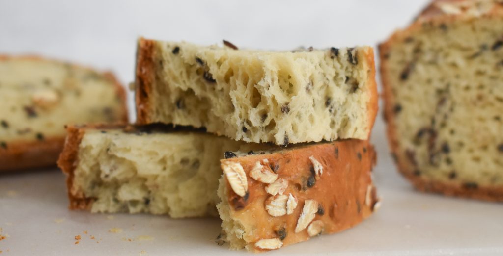 Delicious Low-FODMAP Multigrain Sandwich Bread; Gluten-free, Dairy-free ...